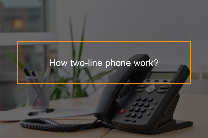 What does 2 line phone mean? - FlashMob Computing