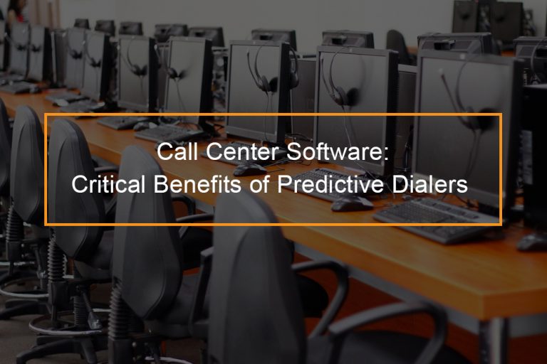 What is a predictive dialer in a call center? - FlashMob Computing