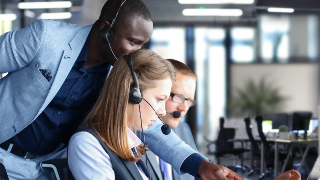 What are the four pillars of a call center? | FlashMob Computing
